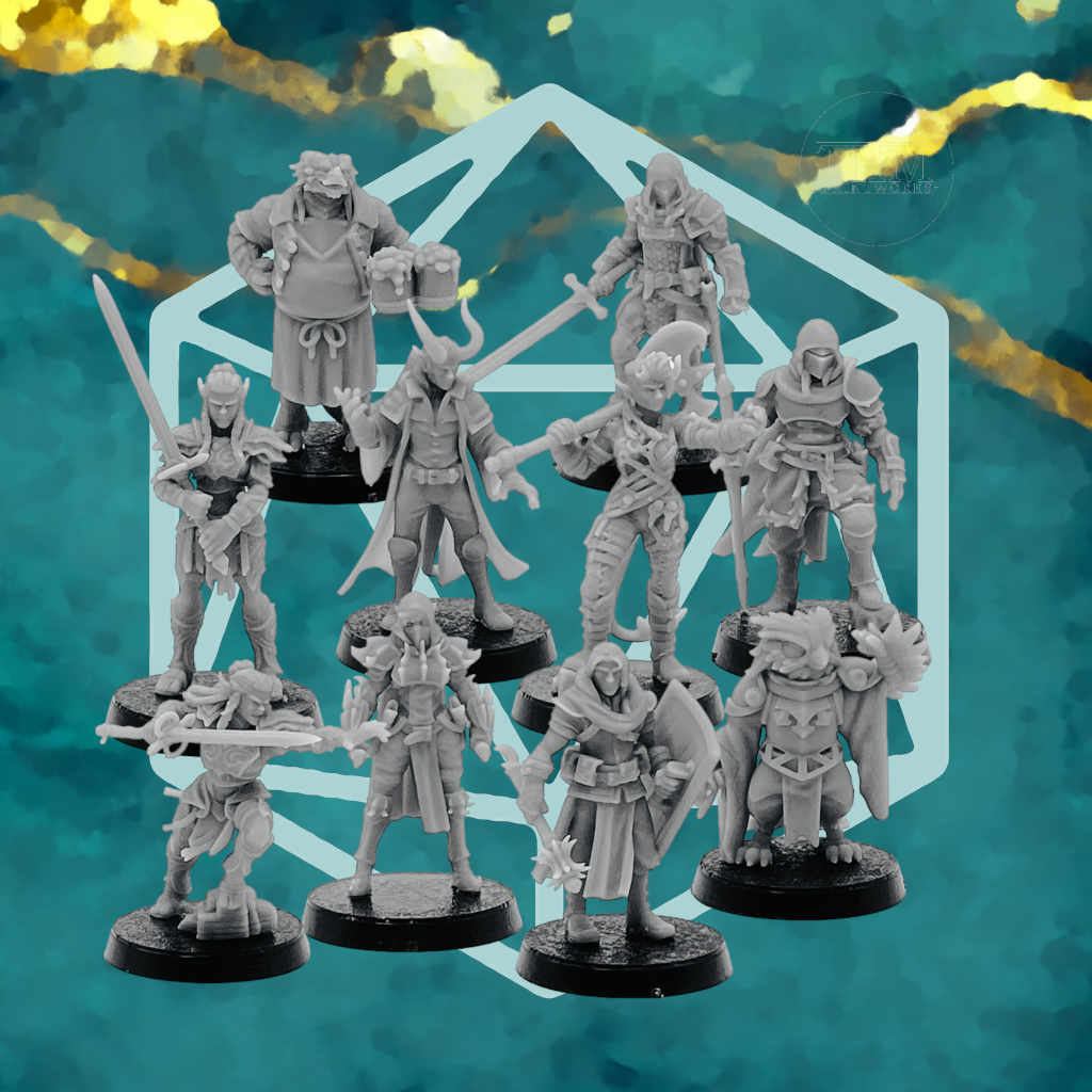 Fantasy RPG Characters – MTM Printworks