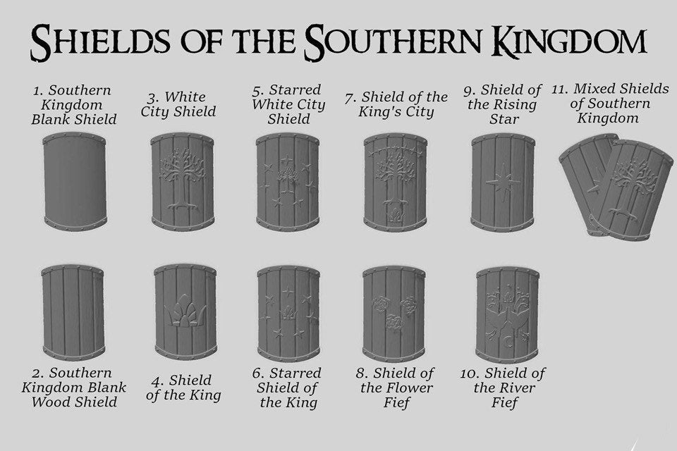 Shields of the Realms of Men - Shield Bits box 20 pack – MTM Printworks